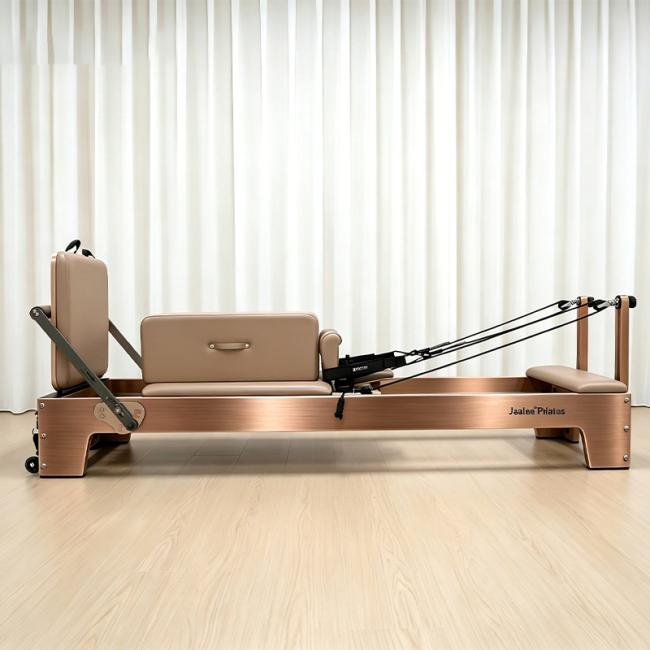 High Quality Durable Wood Aluminium Pilates Core Bed Newly Launched Fitness Equipment for Gym Body Use Comes Maple Box Packaging