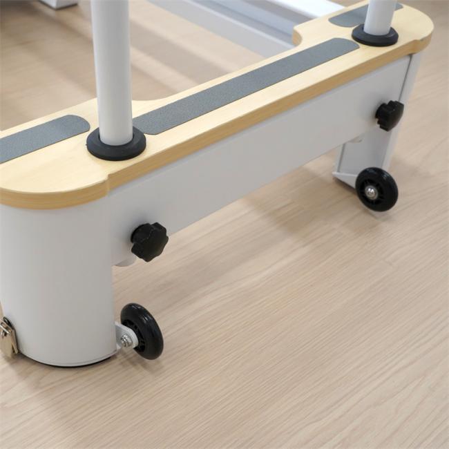 Custom Leather Aluminum Pilates Reformers Machine Foldable Core Bed Home Studio Use Commercial Fitness Equipment Logo Gym