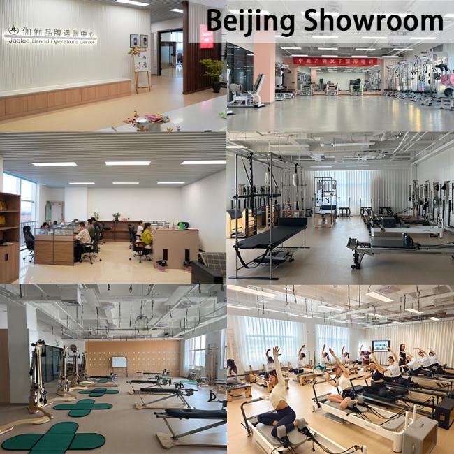 Custom Leather Aluminum Pilates Reformers Machine Foldable Core Bed Home Studio Use Commercial Fitness Equipment Logo Gym