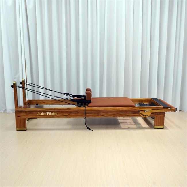 Luxury Wenge Wood Pilates Reformer Full Set with Complete Accessories for Home and Studio