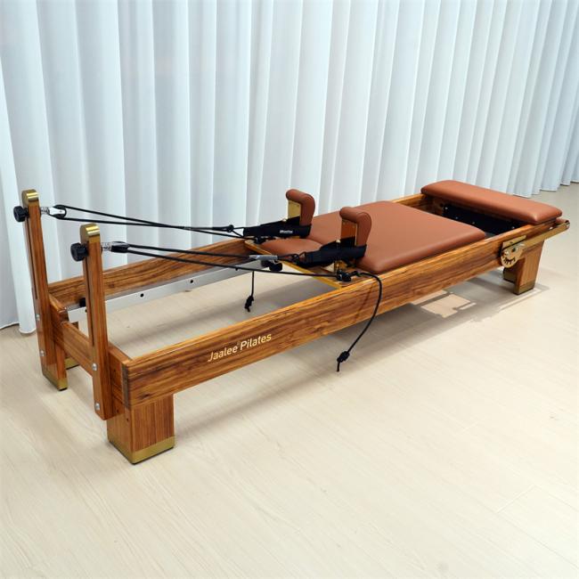 Luxury Wenge Wood Pilates Reformer Full Set with Complete Accessories for Home and Studio