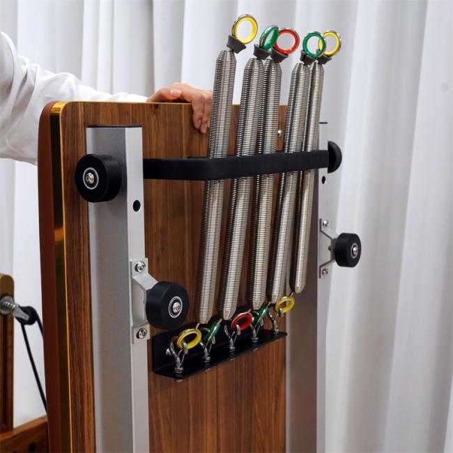 Luxury Wenge Wood Pilates Reformer Full Set with Complete Accessories for Home and Studio