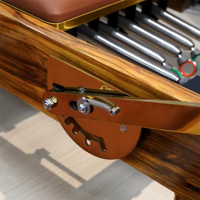 Luxury Wenge Wood Pilates Reformer Full Set with Complete Accessories for Home and Studio