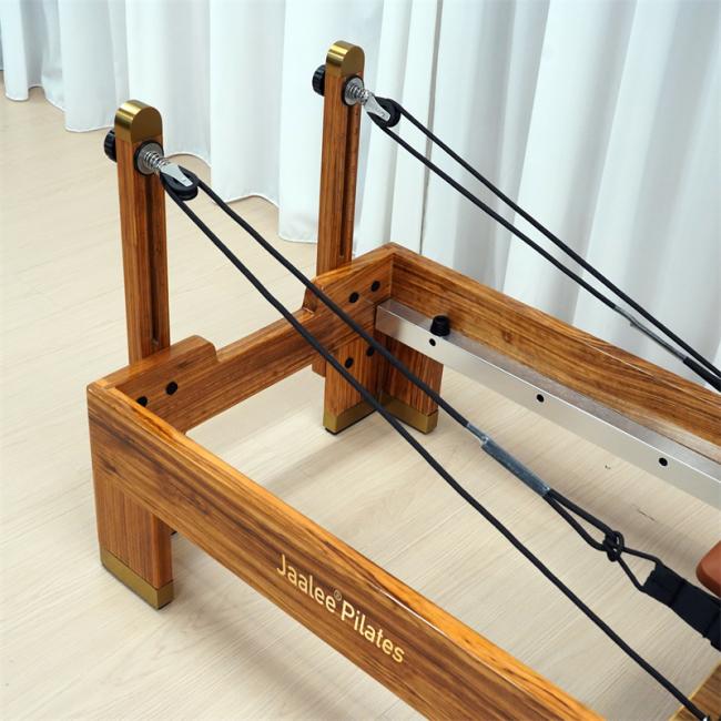 Luxury Wenge Wood Pilates Reformer Full Set with Complete Accessories for Home and Studio