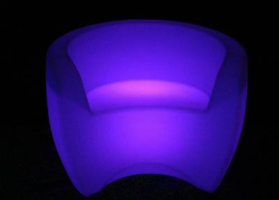 Cina Sedie illuminate sgabelli da bar porpora del LED con l'interruttore acceso/spento 97CM×90CM×72CM in vendita