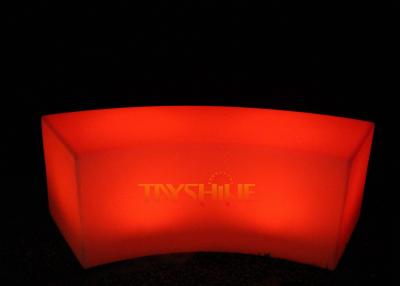 Cina Mobilia alla moda del salotto di rosso LED, sgabelli da bar del patio del LED con luce d'ardore in vendita