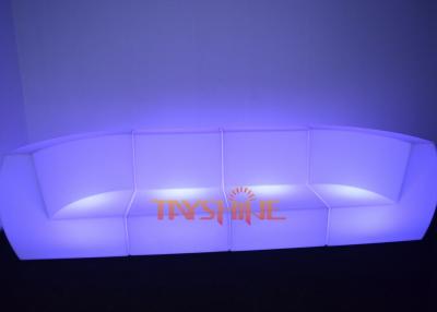 Cina Sofà illuminato sgabelli da bar a prova di fuoco del PE LED LED per Antivari domestico, il partito e gli eventi in vendita