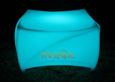 Cina La mobilia a prova di fuoco contemporanea del LED Antivari, fa festa gli sgabelli da bar illuminati blu in vendita