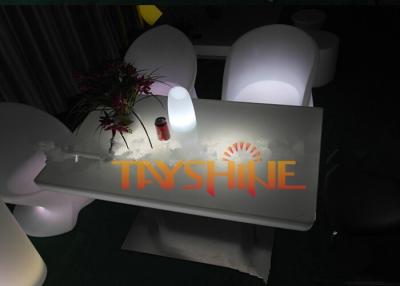 Cina Tavolini da salotto durevoli di controllo LED di DMX, Tabelle bianche del LED Antivari per la festa di compleanno in vendita