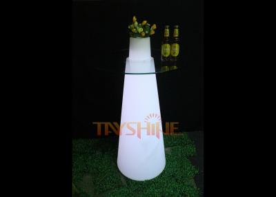 Cina Tabella durevole del pub del PE LED con l'alta cima di vetro/mobilia moderna di Antivari della casa del LED in vendita