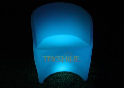 Cina Colore blu ricaricabile della sedia di salotto della parte posteriore LED di livello/mobilia illuminata del LED Antivari in vendita