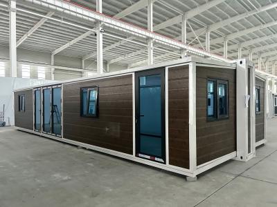 China Casa contenedor expandible de 40 pies con rendimiento sísmico nivel 8 en venta