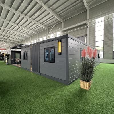 China 40 Fuß erweiterbares Containerhaus, verzinkter Stahlrahmen, faltbares Design zu verkaufen