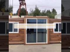 Maisons préfabriquées extensibles personnalisables avec conception pliable et transportable