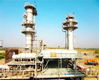 China Natural Gas Desulfurization Equipment Gas Sweetening Unit Natural Gas Processing Equipment for sale