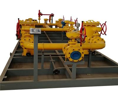 China Natural Gas Pressure Regulating and Metering Station Natural Gas Pressure Regulating Unit Gas Pressure Reducing Station for sale
