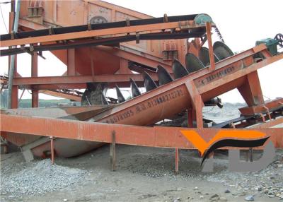 China Heavy Duty Screw Sand Washing Machine Dewatering Classifying Efficiency for sale
