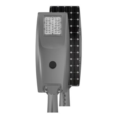 Cina IP66 alto lume di alluminio impermeabile tutto in un'iluminazione pubblica principale solare 20w con la cellula fotoelettrica in vendita