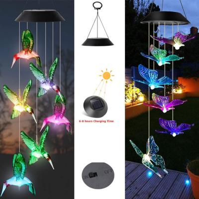 중국 Led Indoor Hummingbird 홈 디코어 태양 풍력 윙크 라이트 커스터마이징 옵션 판매용