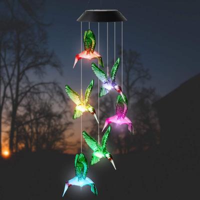 중국 Led Indoor Hummingbird 홈 디코어 태양 풍력 윙크 라이트 커스터마이징 옵션 판매용