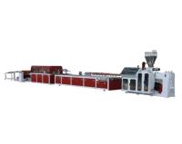 Quality ABB Inverter PVC WPC Plastic Profile Making Machine for Window and Door for sale