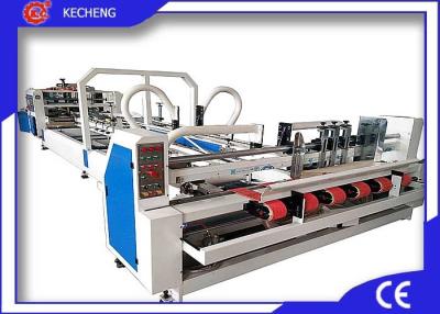 Cina Efficienza a macchina ondulata del lavoro di Gluer della cartella del cartone di controllo di computer alta in vendita