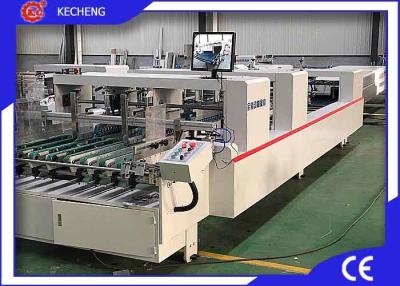China Carpeta Gluer/correa del cartón del cartón que alimenta la máquina plegable del cartón automático en venta