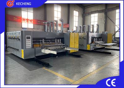 China O PLC de 4 cores corrugou a máquina de impressão de Flexo à venda