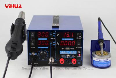 Китай СИД YIHUA 853D 2A 4 с новым Ном тип станцией USB 5V 3in1 горячевоздушной паяя продается