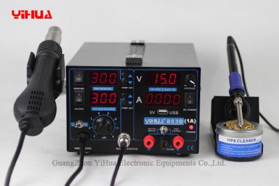Китай Горячевоздушный паяя USB 4 цифров СИД станции YIHUA 853D 1A 4 уточняет дисплей продается