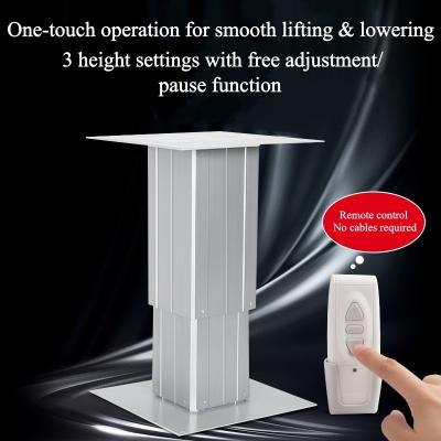 China Electric Lifting Column System, Lift Table, Three height settings with free Adjustable, pause function, Telescopic Desk Column, Table Leg, Comes with Remote control to Control up/Down Motion for sale