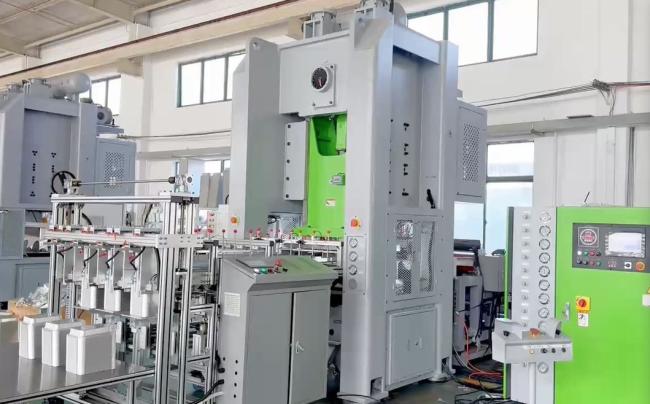 Automatic Aluminum Foil Container Making Machine Zl-T80 with 4 Ways Stacker