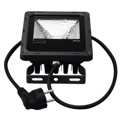 Cina Alluminio antiabbagliante impermeabile CRI85 della luce di inondazione di alto potere LED di ipermercato in vendita