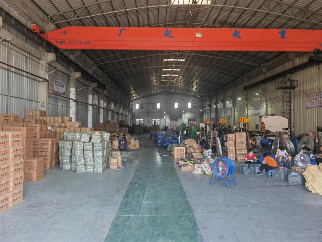 Winsco stainless steel elbow production workshop in Foshan China