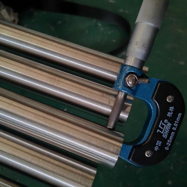 Winsco stainless steel pipe precision wall thickness inspection, tight tolerance for architectural railing