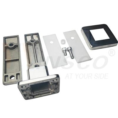 중국 SUS 304 316 Hairline Black Matte Mirror Surface Stainless Steel Swimming Pool Glass Spigot For 12mm 24mm  Glass 판매용