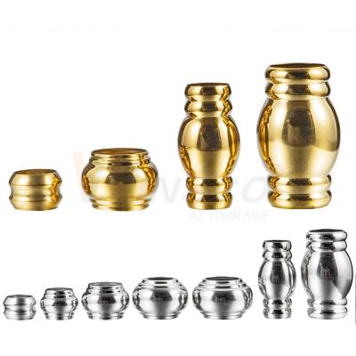 중국 Mirror Silver Gold Inox Railing Accessories SS 201 304 Stainless Steel Bamboo Joint Connector For 19mm Handrail Pipe 판매용