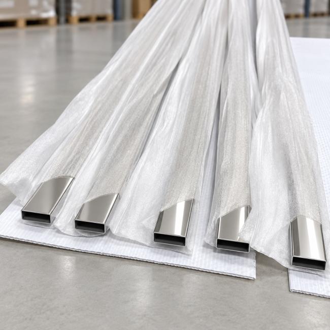 Individual protective sleeves help reduce contact and surface scratches during handling
