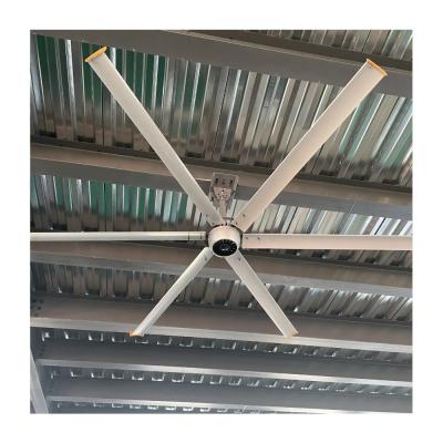중국 강력한 산업 천장 큰 HVLS 팬 닭 밭 24ft 220v 1500w 1300w AMTHI 판매용