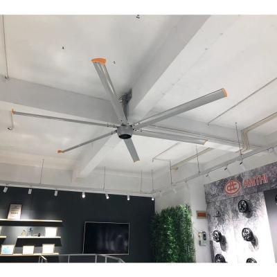 중국 AMTHI 12ft 24ft 380v 220v 1500w 창고 공기 순환을 개선 산업 천장 팬 판매용