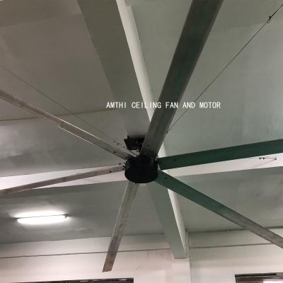 중국 AMTHI PMSM HVLS 팬 모터 창고의 큰 환기를 위해 1500W 220V 5m 6.1m 7.3m 판매용