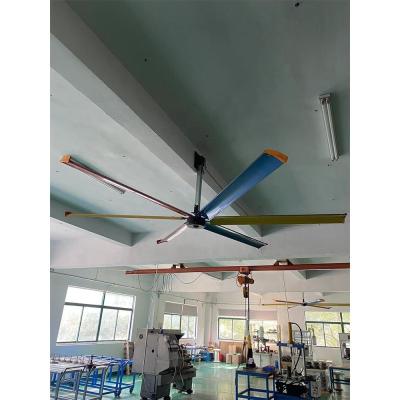 중국 220V / 380V 블랙 AL 블레이드 모터 OEM 건축 재료의 대형 산업 냉각 팬 판매용