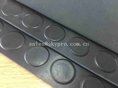Κίνα Matting μη ολίσθησης δαπέδων ασφάλειας μαύρο λαστιχένιο στρώμα αιγών, μακράς διαρκείας έκταση προς πώληση