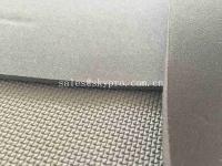 Super Stretch Anti Skid 2mm Neoprene Shark Skin Rubber SBR CR Embossing Soft Black