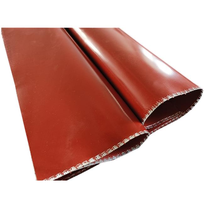 Silicone coated fiberglass fabric application