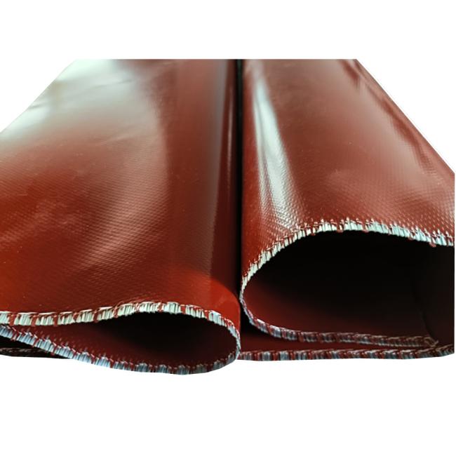 Silicone coated fiberglass fabric roll