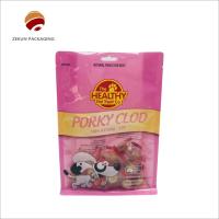 Stand Up Pouch Flat Bottom Bag with Clear or Customized Colors and Sample