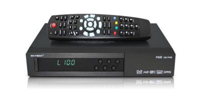 China Os receptores da tevê do receptor satélite 1080p Digitas de Skybox F4S DVB-S2 HD apoiam USB WIFI GPRS à venda