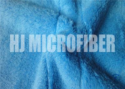 중국 단 하나 합성 파란 Microfiber Rags/매우 두꺼운 견면 벨벳 양털 Microfiber 접시 피복 25X25cm 판매용