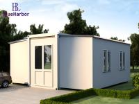 Quality Expandable Prefabricated Container House Movable Outdoor Camping House 40ft for sale